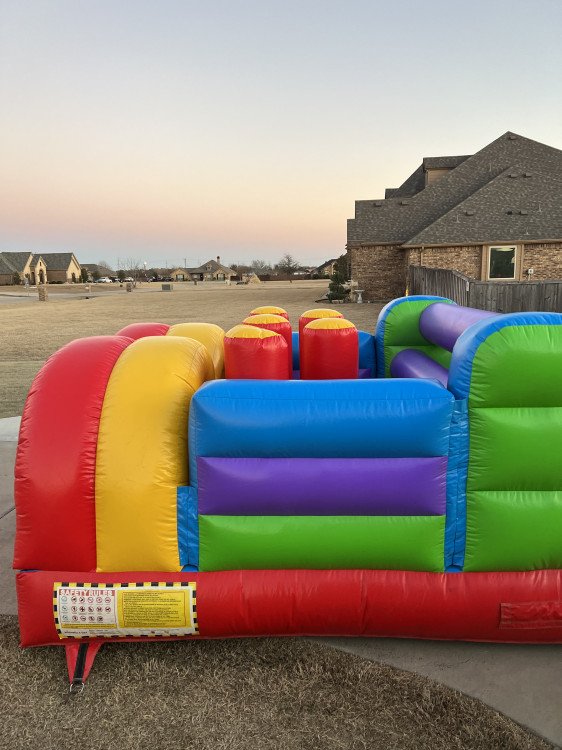 40 FT DRY OBSTACLE COURSE - 365 Inflatables, LLC Forney TX