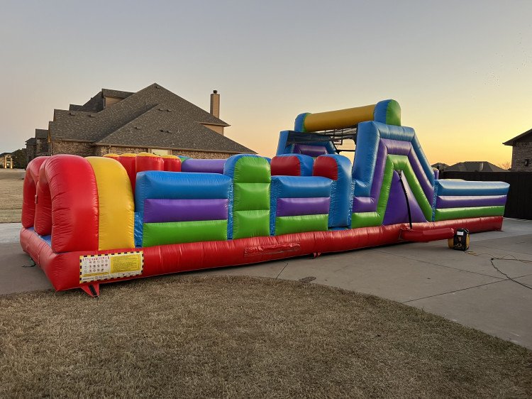 40 FT DRY OBSTACLE COURSE - 365 Inflatables, LLC Forney TX