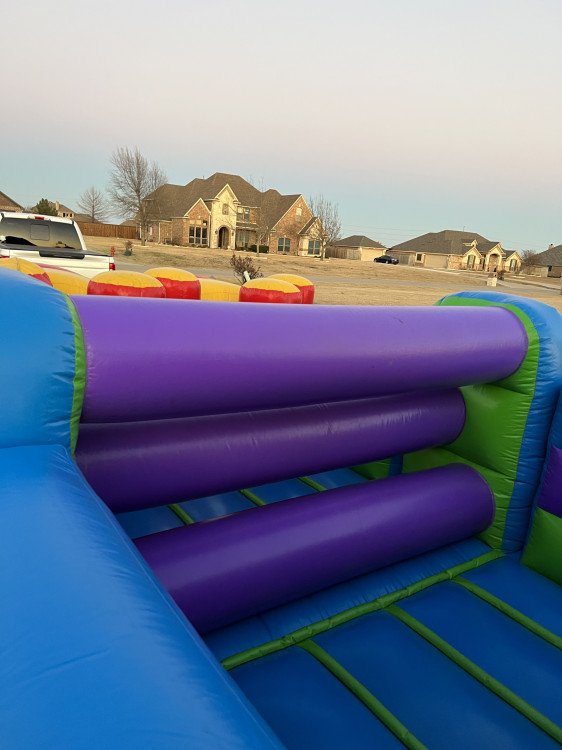 40 FT DRY OBSTACLE COURSE - 365 Inflatables, LLC Forney TX