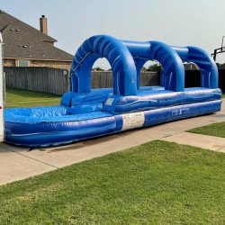SINGLE LANE SLIP N SLIDE WITH POOL - 365 Inflatables, LLC Forney TX